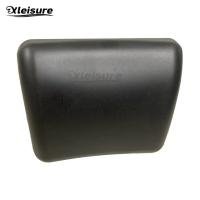 China Comfortable Soft Spa Bath Pillow Hot Tub Head Cushion with Drink Holder Inflatable PU for Bathroom Use for sale