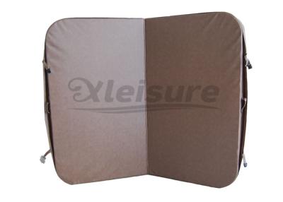 China custom spa hot tub cover for Balboa spa, Gecko spa,  SpaQuip spa, E-think spa - brown for sale