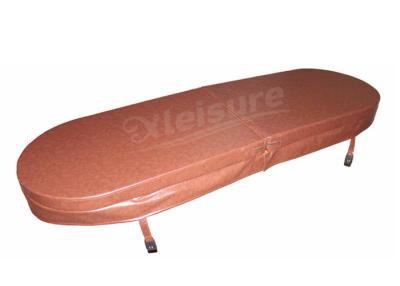 China Light 7 Foot Hot Tub Covers Massage Spa And Hot Tub Covers Oval Shape for sale