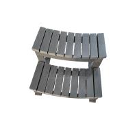 China High Quality Outdoor Hot Tub Curved Ladder 2* Steps Spa Accessories with European Design Style for Any Spa Tub Swim Spa for sale