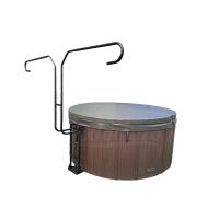 China Custom European Outdoor Spa Cover Lifters Bathtub Stand with Gas Strut-for Round Bathtubs Durable & Ergonomic for sale