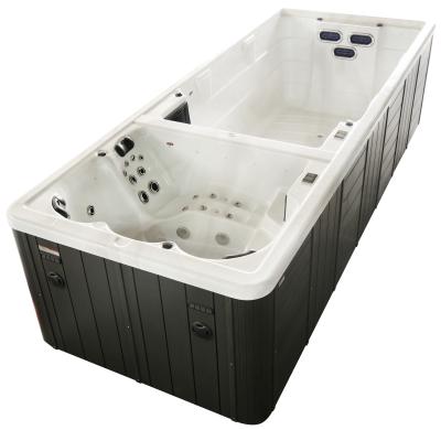 China Multi Functional Partition Swimming Pool Split Design Family Leisure Outdoor Pool for Backyard Garden for sale