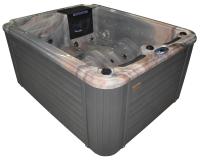 China Balboa Whirlpool Acrylic Outdoor Spa Hot Tub Modern European Design Eco-Friendly Freestanding Rectangle Shape 2 People Home for sale