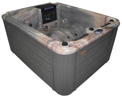 China Balboa Whirlpool Acrylic Outdoor Spa Hot Tub Modern European Design Eco-Friendly Freestanding Rectangle Shape 2 People Home for sale