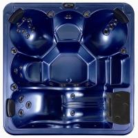 China Whirlpool Spa Balboa Gecko 6 Persons Outdoor Hot Tub Spa Acrylic Fiberglass Square Eco-Friendly Massage Resale for sale