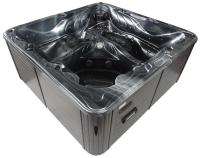 China 7802 Xleisure Whirlpool Spa Balboa  5 Persons Outdoor Swim Spa Acrylic Square European Design Massage for sale