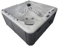 China 7802 Xleisure Whirlpool Spa Balboa  5 Persons Outdoor Swim Spa Acrylic Square European Design Massage for sale