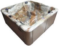 China 7802 Xleisure Whirlpool Spa Balboa  5 Persons Outdoor Swim Spa Acrylic Square European Design Massage for sale