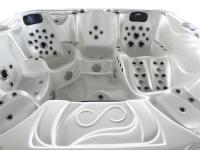 China 7803 High Jet Count Luxury Outdoor Spa Tub 6 Person Acrylic Hydro Massage Hot Tub Balboa System for sale