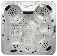 China 7803 High Jet Count Luxury Outdoor Spa Tub 6 Person Acrylic Hydro Massage Hot Tub Balboa System for sale