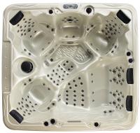 China Xleisure 7803s 6 Persons Outdoor Acrylic Spa Swim Hot Tub with Balboa System Modern European Design Freestanding for sale