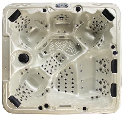 China Xleisure 7803s 6 Persons Outdoor Acrylic Spa Swim Hot Tub with Balboa System Modern European Design Freestanding for sale