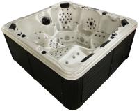 China Xleisure 7803s 6 Persons Outdoor Acrylic Spa Swim Hot Tub with Balboa System Modern European Design Freestanding for sale