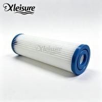 China Outdoor Pool Spa Filter High Efficiency Filtration Fabric Blue End Caps Fits Unicel 20 Micron Ice Tub Filter Cold Plunge Filter for sale