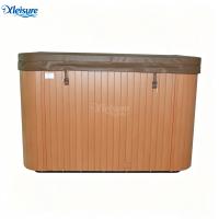 China Dark Brown Modern Eco-Friendly Rectangle Spa Hot Tub Cover Waterproof for sale