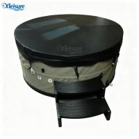 China Factory Custom Round Soft Hot Tub Insulated Cover Dustproof Waterproof Thermal Spa Lid for Portable Inflatable Massage Bathtub for sale