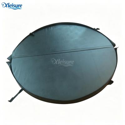 China Factory Custom Round Soft Hot Tub Insulated Cover Dustproof Waterproof Thermal Spa Lid for Portable Inflatable Massage Bathtub for sale