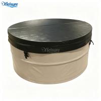 China Factory Custom Round Soft Hot Tub Insulated Cover Dustproof Waterproof Thermal Spa Lid for Portable Inflatable Massage Bathtub for sale