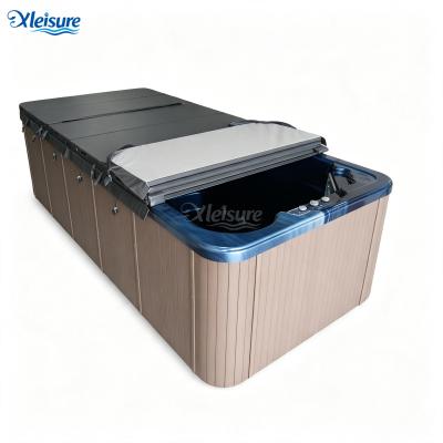 China Factory Custom Soft Hot Tub Insulated Cover Dustproof Waterproof Thermal Spa Lid for Portable Inflatable Massage Bathtub for sale