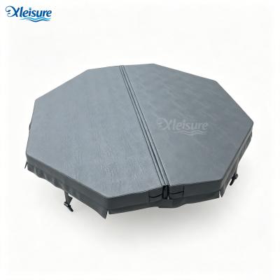 China Factory Custom Swim Spa Cover Lightweight Insulated Hot Tub Cover Waterproof Dome Design Saving Spa Protective Lid for sale