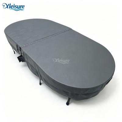 China Custom Print & Size Bathtub Heat Preservation Cover Waterproof Foldable Tub Cover Home Commercial Use for sale
