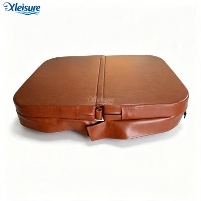 China Custom Print & Size Bathtub Heat Preservation Cover Waterproof Foldable Tub Cover Home Commercial Use for sale