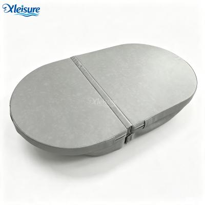 China Heavy Duty Spa Hot Tub Insulation Hard Cover Weather Resistant Safety Cover for Outdoor Bathtub for sale