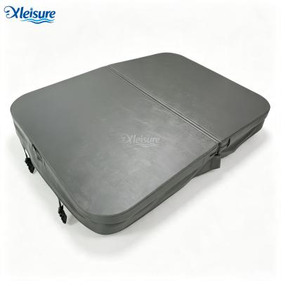 China Durable Outdoor Hot Tub Insulated Hardcover Waterproof Dustproof Safety Spa Tub Cover for sale