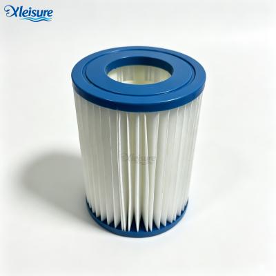 China Replacement Pleated Filter Cartridge for Hot Tub Spa Pool Water Filtration System for sale