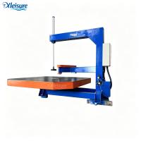 China Rotary Table Edge Trimming Machine Semi Automatic Hot Tub Spa Tub Fiberglass Shell Edge Digital Display Trimming Equipment for sale