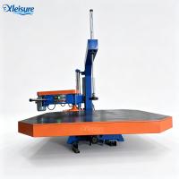China Rotary Table Edge Trimming Machine Semi Automatic Hot Tub Spa Tub Fiberglass Shell Edge Digital Display Trimming Equipment for sale