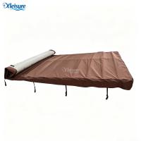 China Wholesale Rolling Swim Spa Cover Customized Anti-UV Waterproof Thermal Roll-up Swim Spa Hot Tub Cover for Outdoor Use OEM for sale