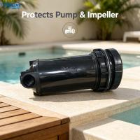 China Top Load Pressure Filter Pressurized Canister Filter for Pool Hot Tub Filter Housing with Replacement Filter Cartridge for sale