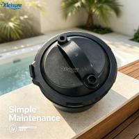 China Top Load Pressure Filter Pressurized Canister Filter for Pool Hot Tub Filter Housing with Replacement Filter Cartridge for sale