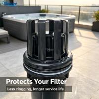 China L-2125A ABS Material Hot Tub Spa Skimmer Water Surface Filter Basket Debris Collector Replacement for Spa Pool Factory for sale