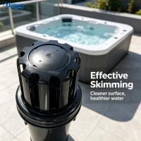 China L-2125A ABS Material Hot Tub Spa Skimmer Water Surface Filter Basket Debris Collector Replacement for Spa Pool Factory for sale