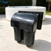 China L2112 Dual Tank Square Grille ABS Spa Filter 20-50L Outdoor Hot Tub Water Filtration System Pool Factory Direct Supply for sale