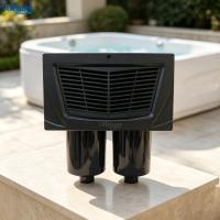 China L2112 Dual Tank Square Grille ABS Spa Filter 20-50L Outdoor Hot Tub Water Filtration System Pool Factory Direct Supply for sale