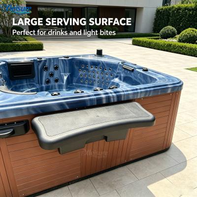 China hot tub spa table with a huge drawer for sale