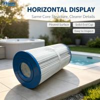 China J-8278 High Efficiency Pleated Filter Cartridge for Swimming Pool & Hot Tub Spa Custom Factory Oem Spa Filter for sale