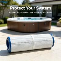 China C-4950 Hot Tub Pleated Filter Element Swim Spa Water Purification High Efficiency Lightweight OEM Supplier Custom Wholesale Pool for sale