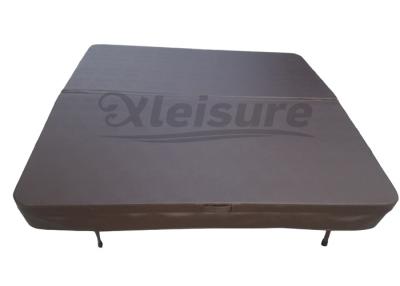 China Vinyl Hot Tub Spa Covers Coffee Rectangle Acrylic Spa Topside Cover for sale