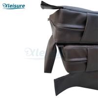China Rectangular Spa Insulation Lid Vinyl Hot Tub Spa Covers For Acrylic Spa In Coffee for sale
