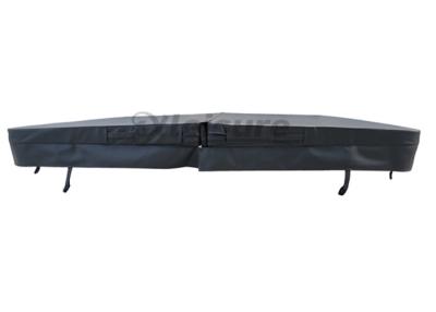China Grey Rectangle Flexibly Customized Vinyl Spa Cover For Balboa Hot Tub for sale