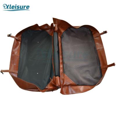 China Brown Square Custom Made Replacement Hot Tub Spa Covers For Acrylic Spa For Massage Spa for sale
