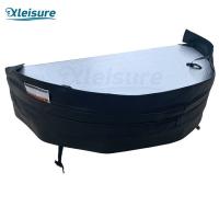 China Outdoor Waterproof Hot Tub Spa Covers For Round Leather Outdoor Whirlpool Tub For Massage Spa for sale