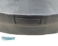 China Outdoor Waterproof Hot Tub Spa Covers For Round Leather Outdoor Whirlpool Tub For Massage Spa for sale