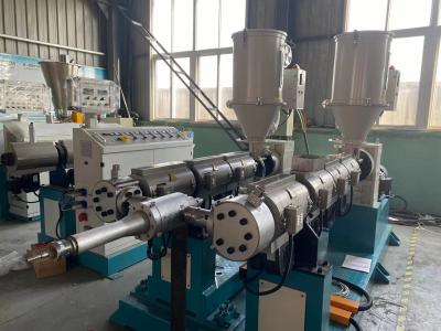 China 50-160mm PE PP And PVC Double Wall Corrugated Pipe Extrusion Line Making Machine for sale