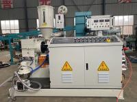 China PE PP PVC Flexible Hose Single Wall Corrugated Pipe Extrusion Line for sale