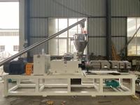China Plastic Double Screw Extruder Electrical Conduit Drainage PVC Pipe Extrusion Line for sale